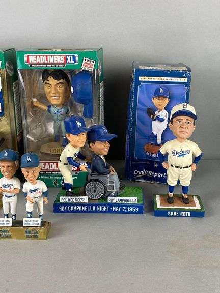 Group of 8 Los Angeles Dodgers Baseball Bobbleheads - Matthew Bullock ...