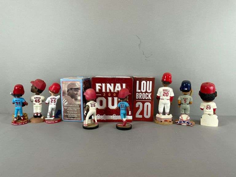 Group of St. Louis Cardinals Baseball Bobbleheads - Matthew Bullock ...