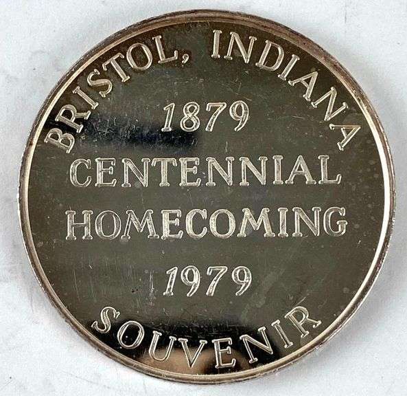 1979 Bristol, Indiana 100th Anniversary Centennial Homecoming .86 oz ...