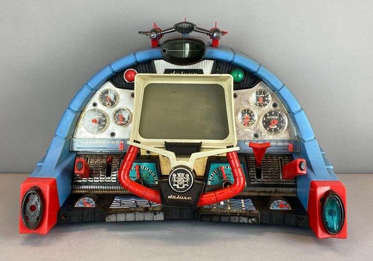 1960s Deluxe Reading Jimmy Jet Flight Toy Console - Matthew Bullock ...