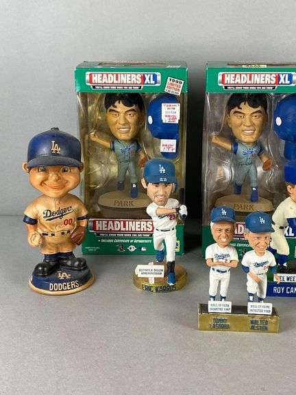 Group of 8 Los Angeles Dodgers Baseball Bobbleheads - Matthew Bullock ...