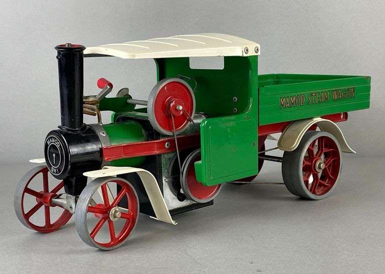Mamod SW1 Steam Wagon Pressed Steel Vehicle - Matthew Bullock Auctioneers