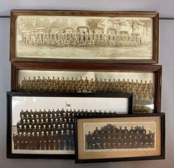 Group of 4 WW2 US Platoon / Company Photographs - Matthew Bullock ...