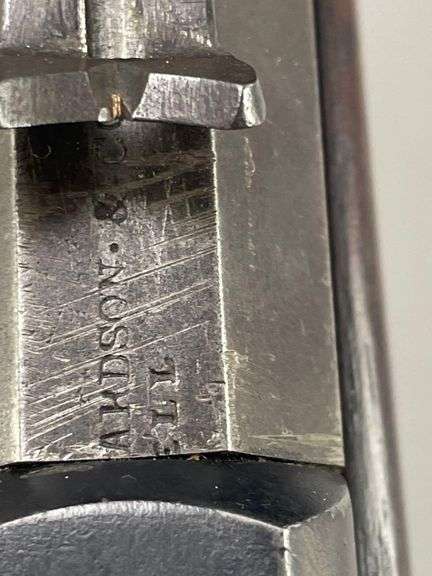 U.S. Springfield M1884 Trap Door Percussion Rifle - Matthew Bullock ...