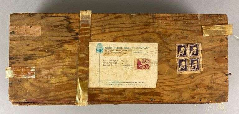 Vintage Northbridge Bullet Company Crate of Bullets - Matthew Bullock ...