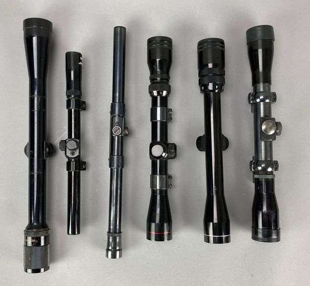 Group of 6 Long Range Rifle Scopes - Matthew Bullock Auctioneers
