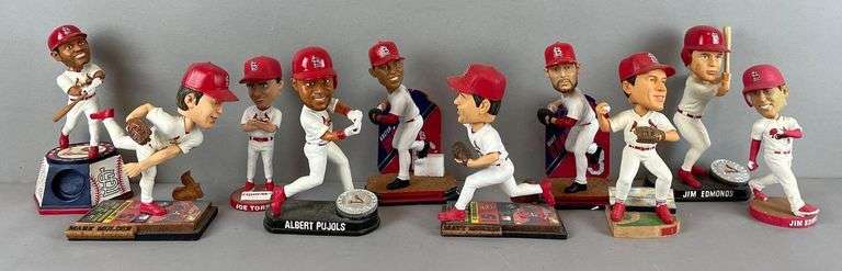 Group of St. Louis Cardinals Baseball Bobbleheads - Matthew Bullock ...