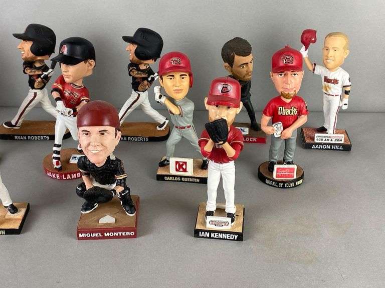Group of 12 Arizona Diamondbacks Baseball Player Bobbleheads - Matthew ...
