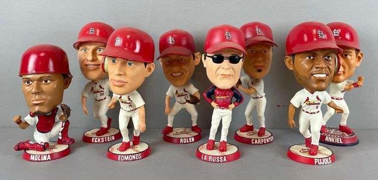 Group of St. Louis Cardinals Baseball Bobbleheads - Matthew Bullock ...