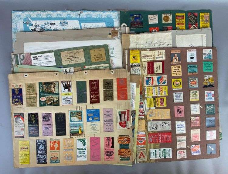 Group of Assorted Matchbooks and More - Matthew Bullock Auctioneers