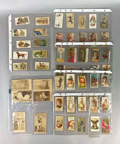 Group of 60+ Cigar/Cigarette Cards - Matthew Bullock Auctioneers