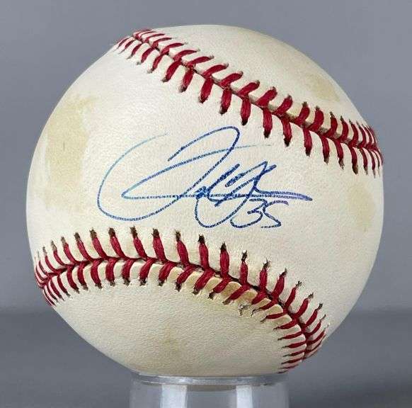 Frank Thomas Signed Official MLB AL Rawlings Baseball with JSA COA - Matthew Bullock Auctioneers