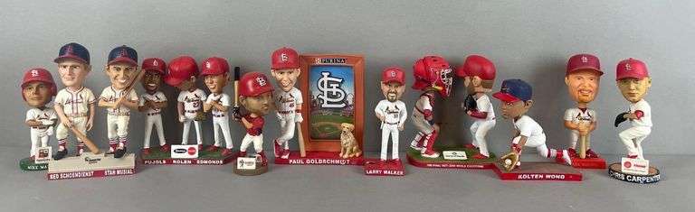 Group of St. Louis Cardinals Baseball Bobbleheads - Matthew Bullock ...
