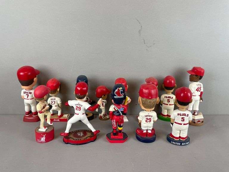 Group of St. Louis Cardinals Baseball Bobbleheads - Matthew Bullock ...