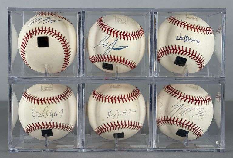 6 - Signed Official MLB Baseballs with Topps Factory Seal - Matthew ...