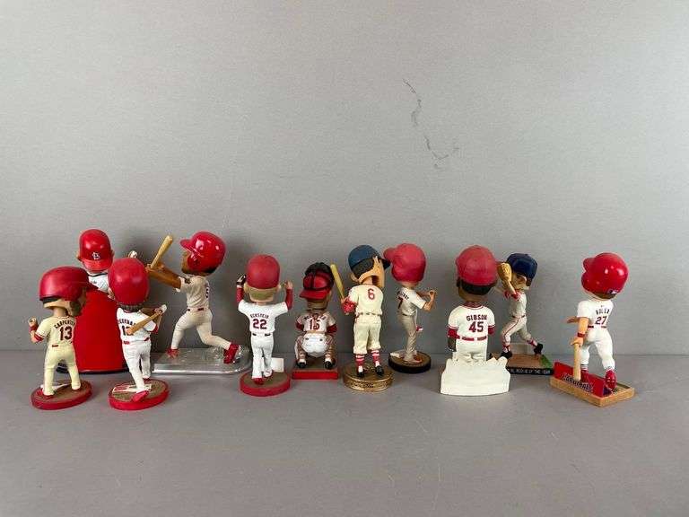 Group of St. Louis Cardinals Baseball Bobbleheads - Matthew Bullock ...