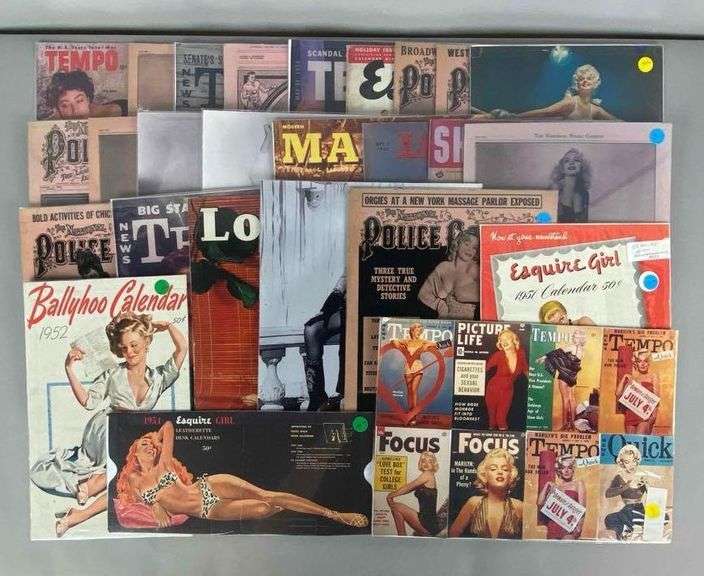 Group of Pin-Up Ephemera - Matthew Bullock Auctioneers