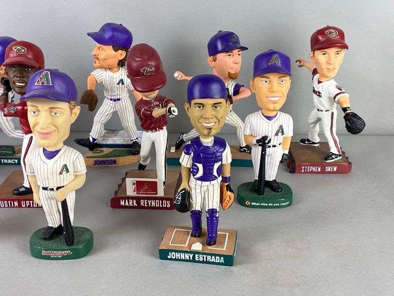 Group of 12 Arizona Diamondbacks Baseball Player Bobbleheads - Matthew ...