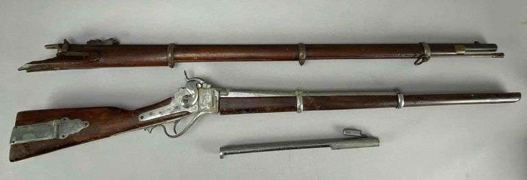 FOR PARTS Percussion Rifles - Matthew Bullock Auctioneers