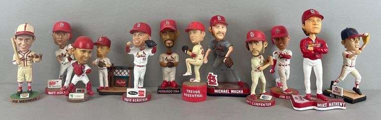 Group of St. Louis Cardinals Baseball Bobbleheads - Matthew Bullock ...