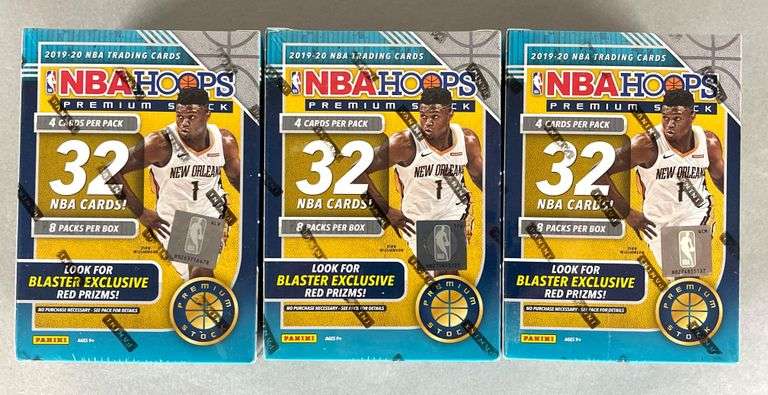 3 - 2019 - 20 Hoops Basketball Premium Stock Blaster Boxes - Matthew ...