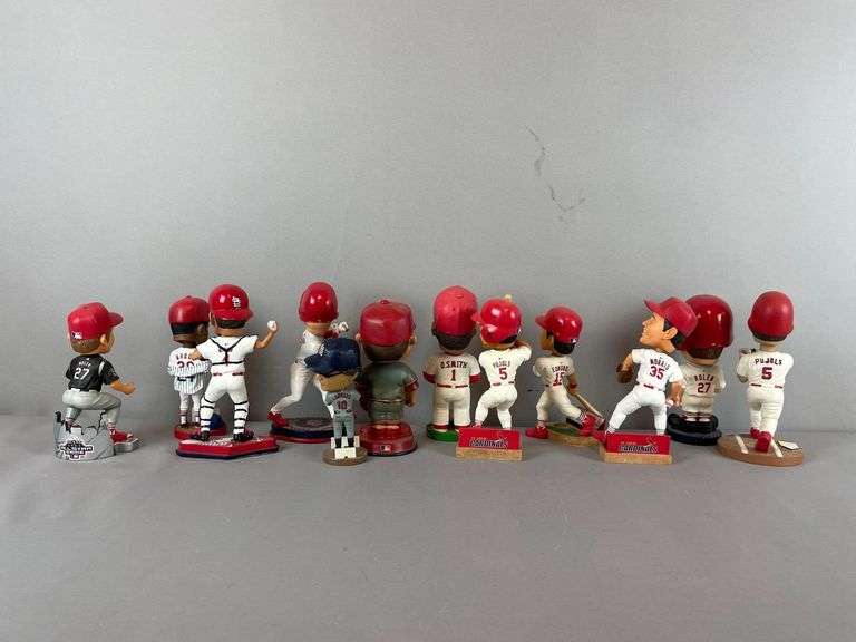 Group of St. Louis Cardinals Baseball Bobbleheads - Matthew Bullock ...