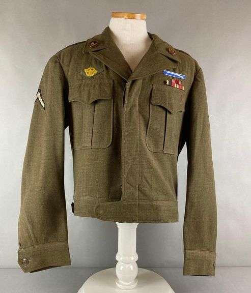 WW2 Headquarters Ike Jacket - Matthew Bullock Auctioneers