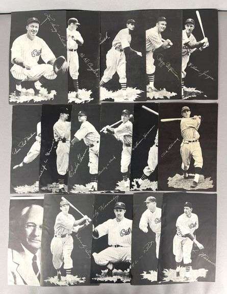 16 - 1933 and 36 Chicago Cubs Picture Pack Photos - Matthew Bullock ...