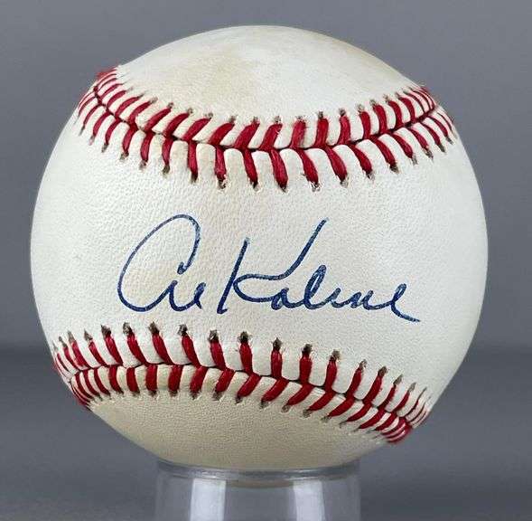 Al Kaline Signed Official MLB AL Rawlings Baseball with JSA COA ...