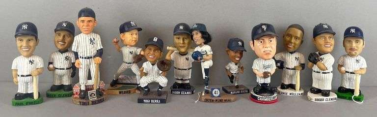 Group of New York Yankees Baseball Bobbleheads - Matthew Bullock ...