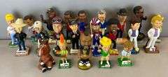 Group of 22 Assorted Bobbleheads - Matthew Bullock Auctioneers