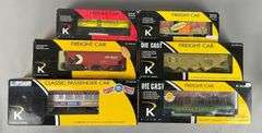 Group of K-Line O Scale Train Cars - Matthew Bullock Auctioneers