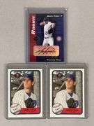 2001 Leaf Limited Auto Mark Prior + 2 - Fleer Platinum Mark Prior ...