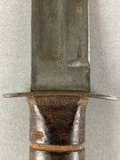US USMC KA Bar Dagger and Sheath - Matthew Bullock Auctioneers