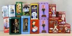 Group of 16 Assorted Bobbleheads - Matthew Bullock Auctioneers