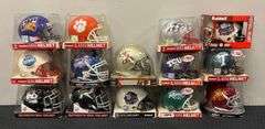 Group of Mini Football Helmets - Matthew Bullock Auctioneers