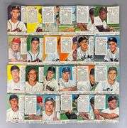 24 - 1952 - 54 Red Man Baseball Cards with HOFs and Tabs - Matthew ...