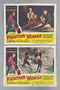Group of 2 Numbered 1956 Frontier Woman Lobby Cards - Matthew Bullock ...