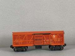Lionel O Scale Operating Cattle Car - Matthew Bullock Auctioneers