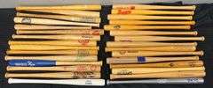 Group of MLB and Minor League Mini Bats - Matthew Bullock Auctioneers