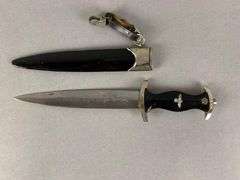 Reproduction German SS Dagger with Scabbard and Hanger - Matthew ...
