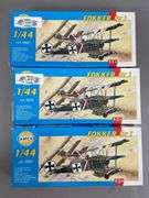 Group of WW1 Era Aircraft Model Kits - Matthew Bullock Auctioneers