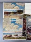 Group of NOS Vintage Nature Landscape Lithograph Prints - Matthew ...