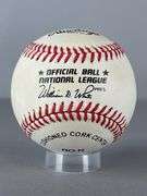 Steve Avery Signed Official MLB NL Rawlings Baseball - Matthew Bullock Auctioneers