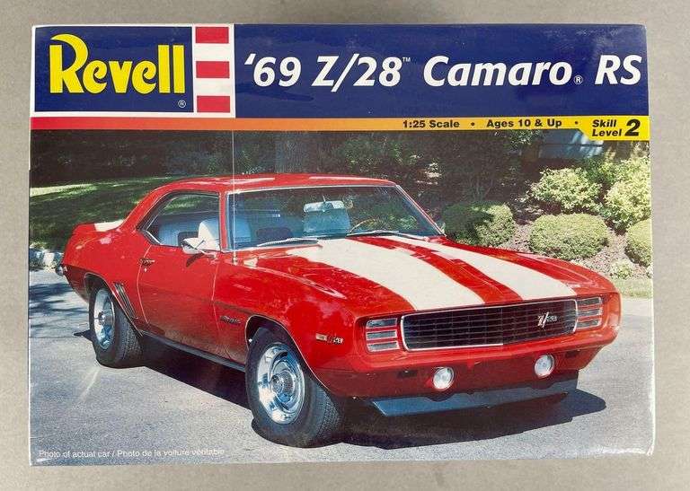 Revell 1969 Chevy Camaro Z/28 RS Model Kit - Matthew Bullock Auctioneers