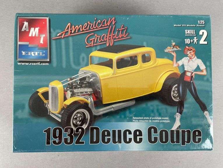 AMT Ertl American Graffiti 1932 Deuce Coupe Model Kit - Matthew Bullock ...