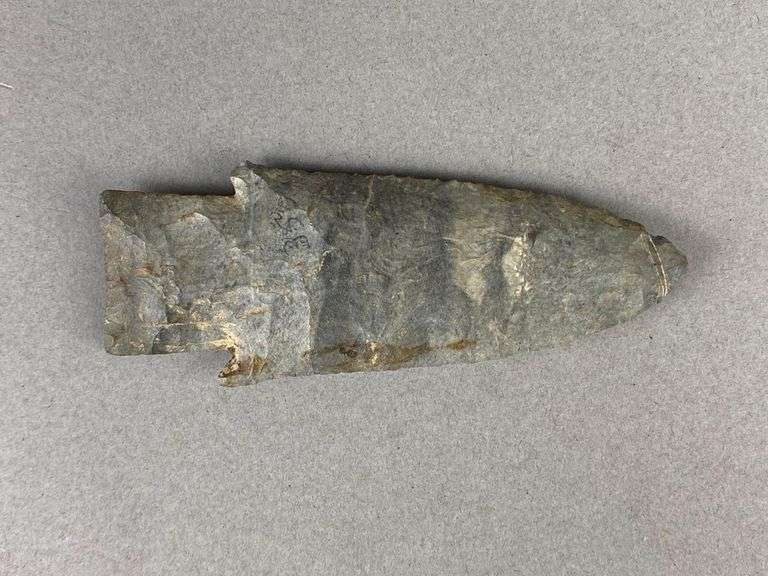 Exceedingly Rare 4 Inch Yuma Type Blue Flint Pike Co. IL Heike ...