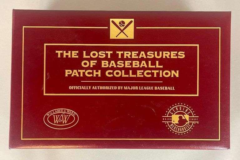 Willabee and Ward - The 125 Years of Official Baseball Patches ...