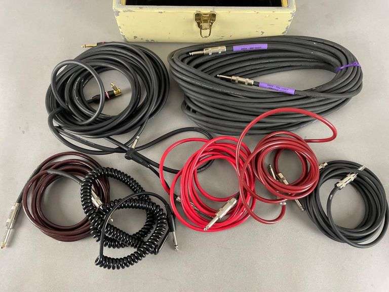 Group of Instrument Cables - Matthew Bullock Auctioneers