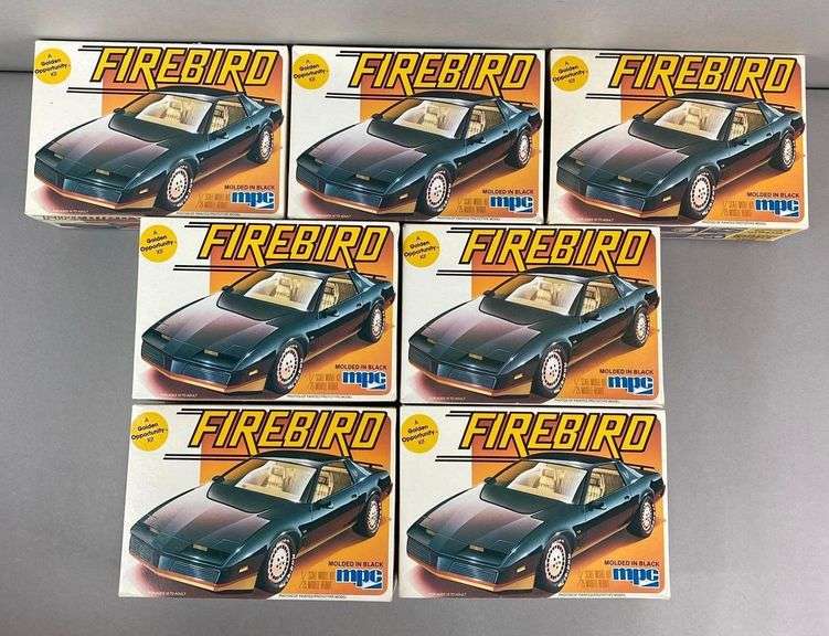 Group of 7 Incomplete MPC Pontiac Firebird Model Car Kits - Matthew ...